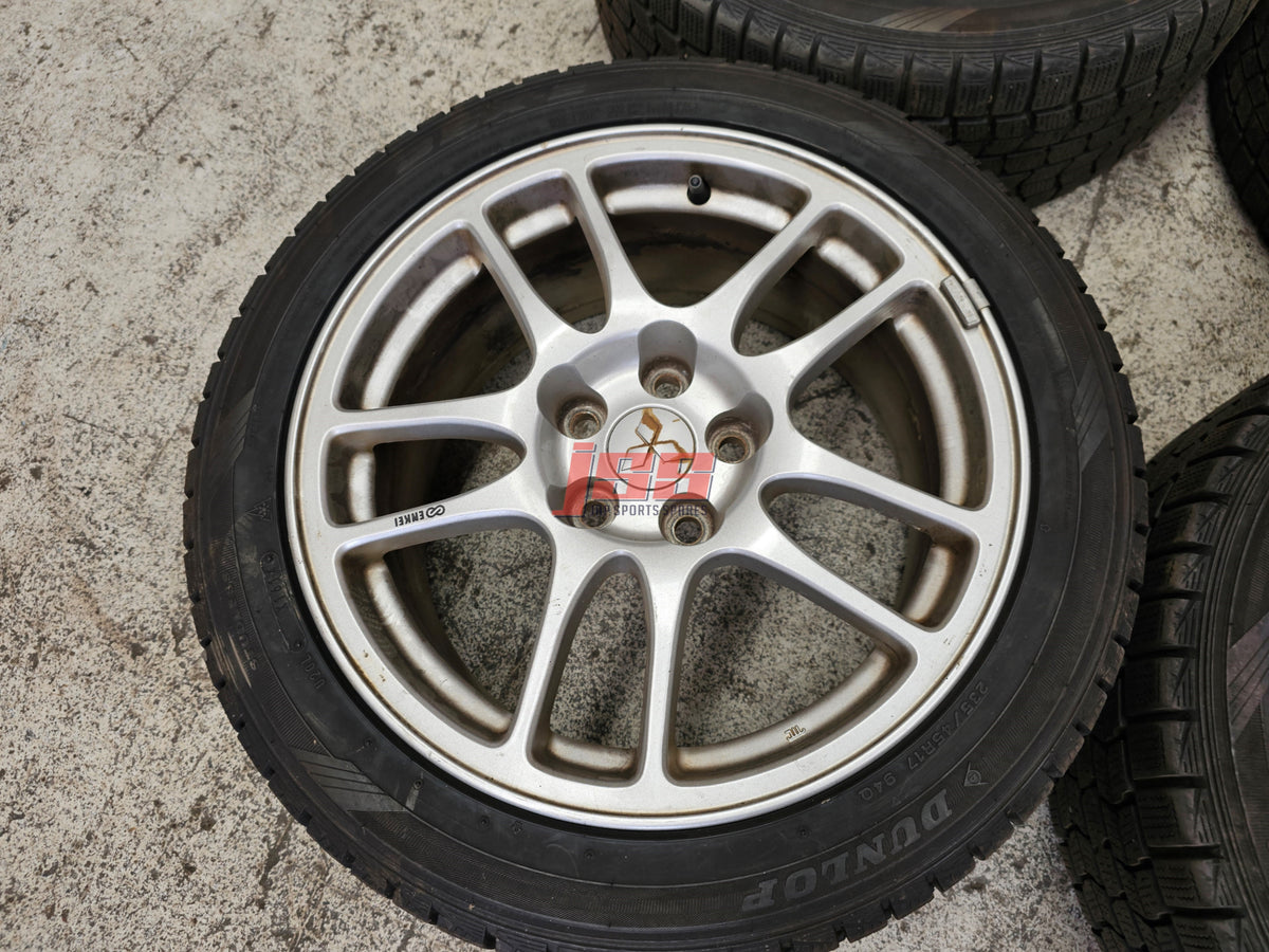 MITSUBISHI EVO 9 STOCK WHEELS EVOLUTION EVO 7 8 WHEELS RIMS 17 INCH 5X ...