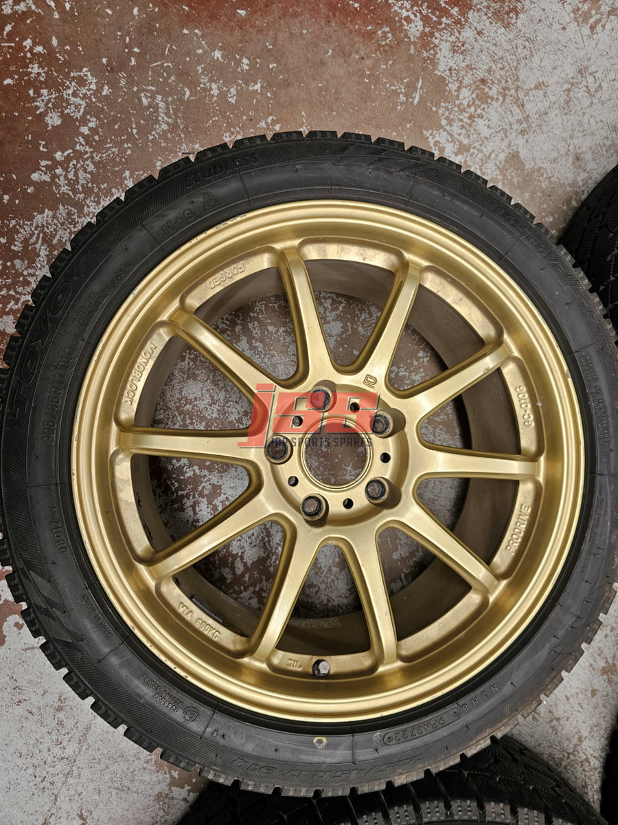 RAYS PRODRIVE WHEELS 17 INCH GC-01G WRX STI RIMS 5X114.3 – Jap Sports ...